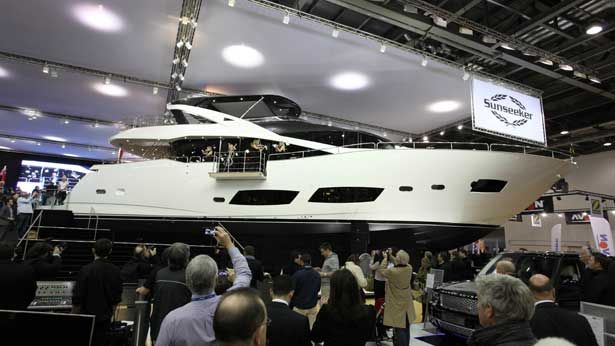 Sunseeker launches new 28M motor yacht at London Boat Show
